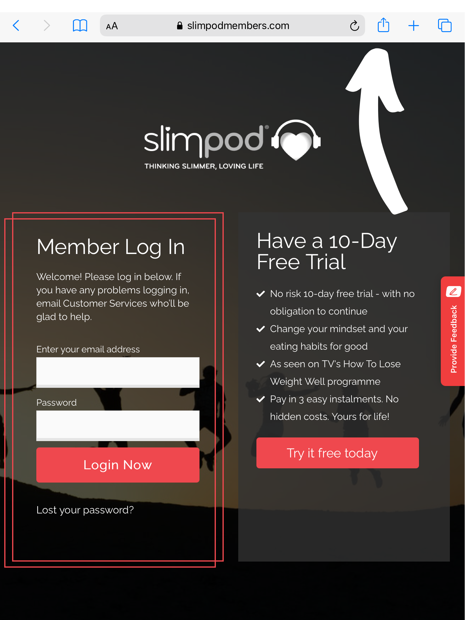 How to add Slimpod to Home Screen – Lose Weight Without Dieting or Willpower, Clinically Proven ...