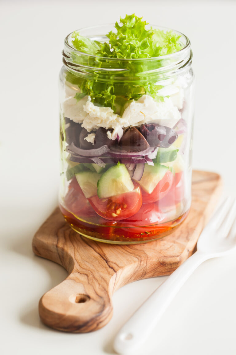 Greek Salad in a Jar – Lose Weight Without Dieting or Willpower ...